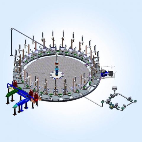 Electronic LPG Carousal Filling System | HT Process Controls Pvt. Ltd.